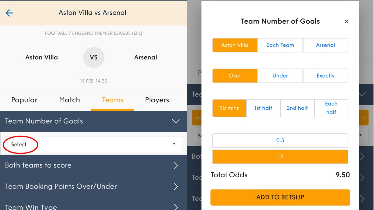 Build your own betting coupon Bet Builder | NordicBet